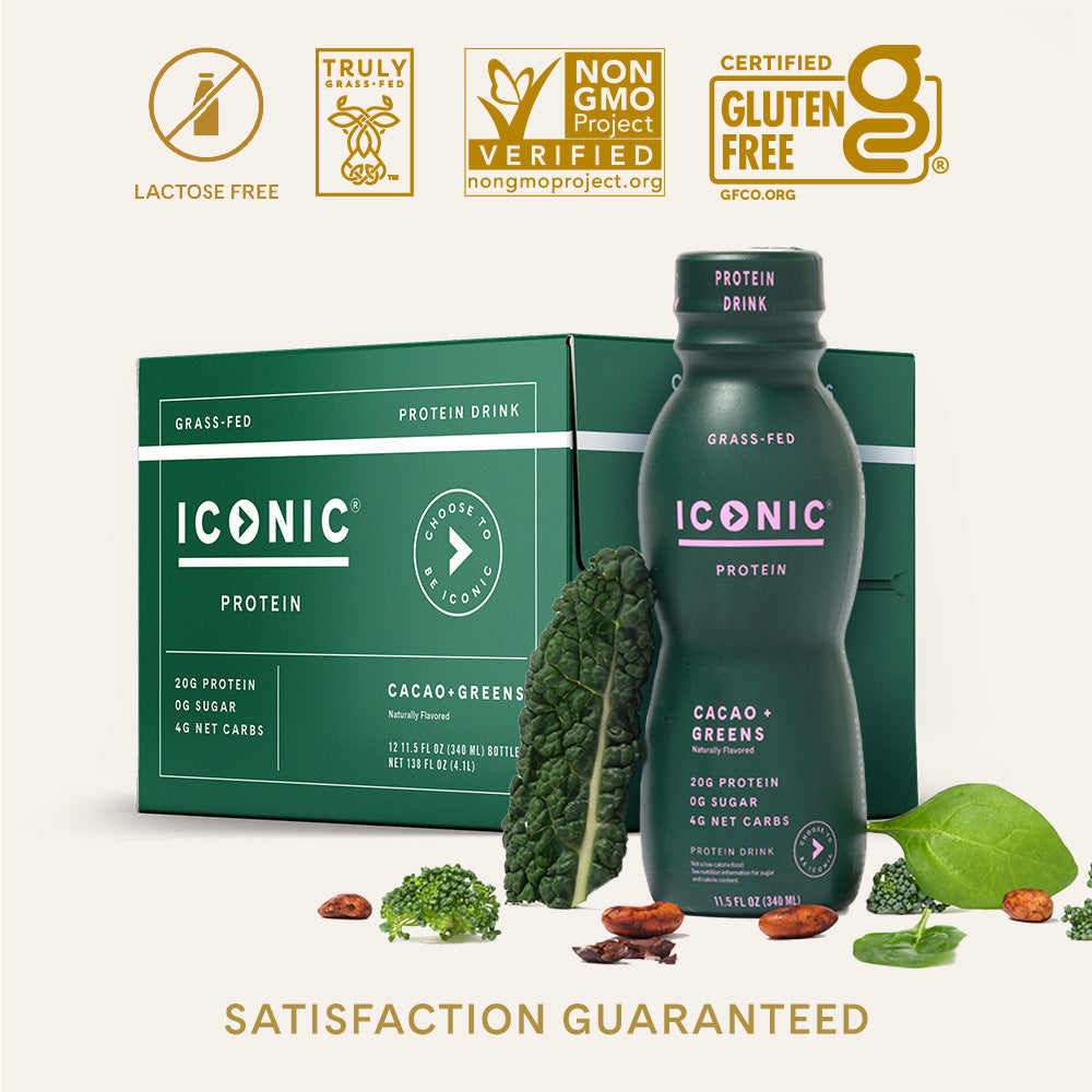 ICONIC Chocolate + Cacao Protein Drink Bundle