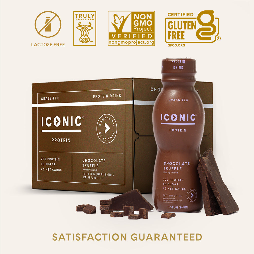 ICONIC Chocolate + Cacao Protein Drink Bundle